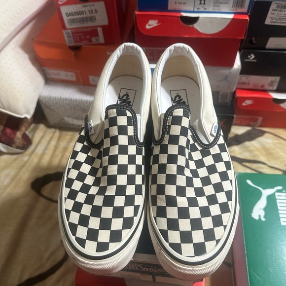 Vans | Shoes | Vans Fast Times At Ridgemount High Checkerboard | Poshmark